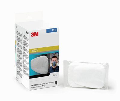 3M 06925 PRE FILTERS(Box20)FOR 06782+06783 +7000 SERIES MASKS ...