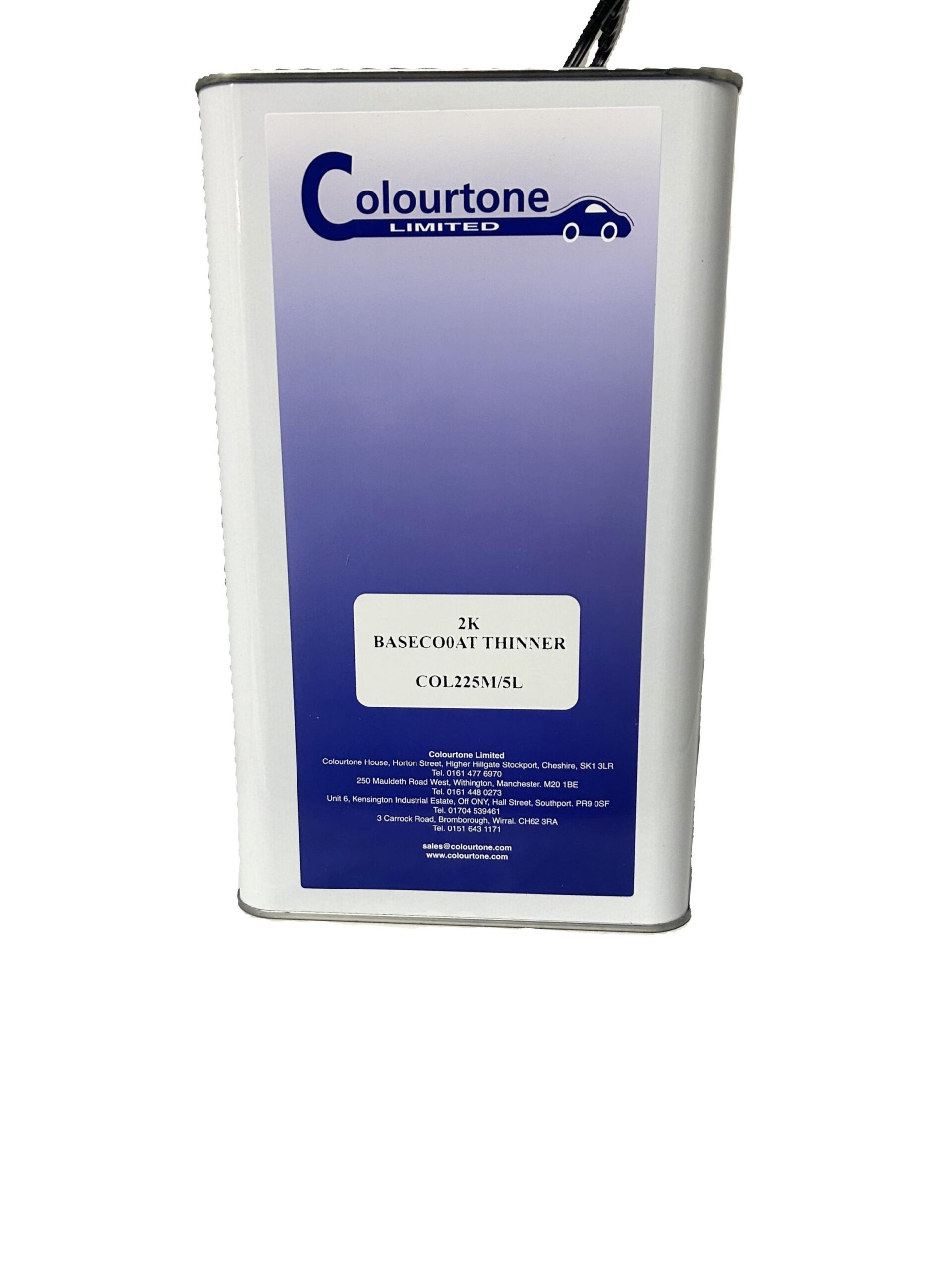 Basecoat Metallic Stabiliser Thinner 1L COL225M/1L - Colourtone Ltd