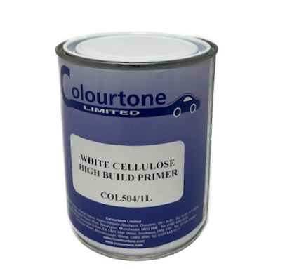 Cellulose High Build White Primer - Colourtone Ltd